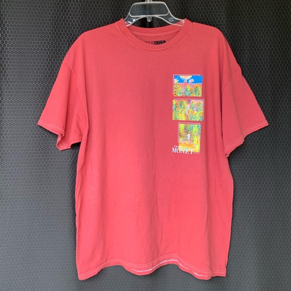 Pierce Archive | Shirts | Rare Claude Monet Garden Art Prints On Front ...